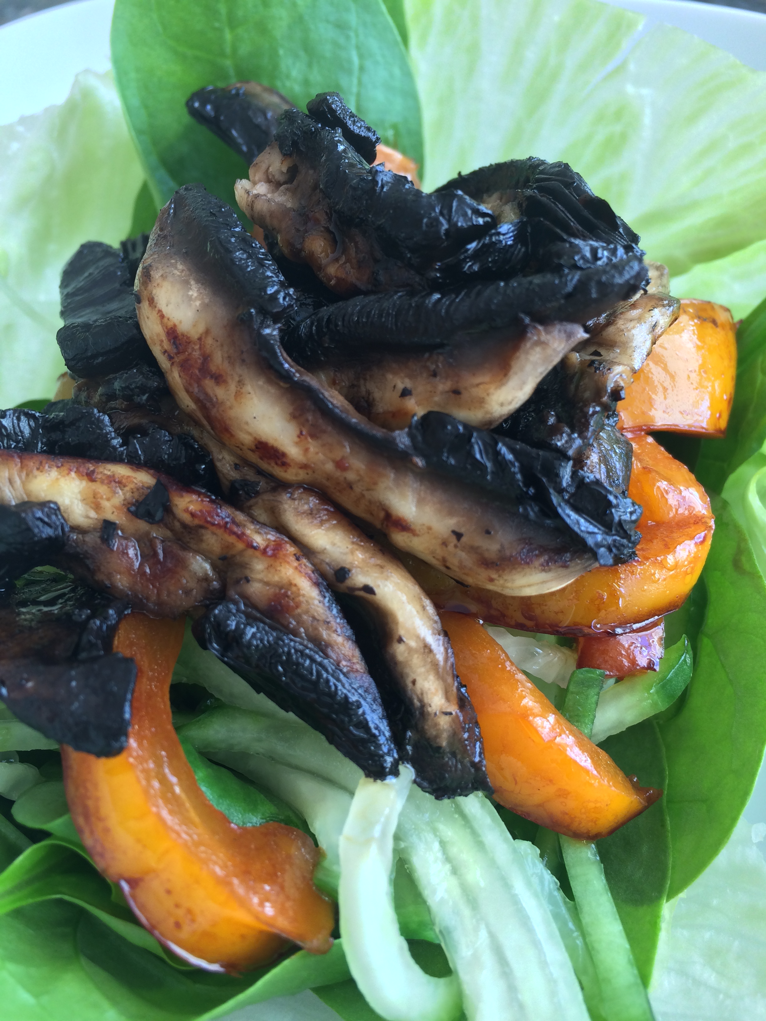 Luscious Lettuce bowl - thewonkyspatula.com