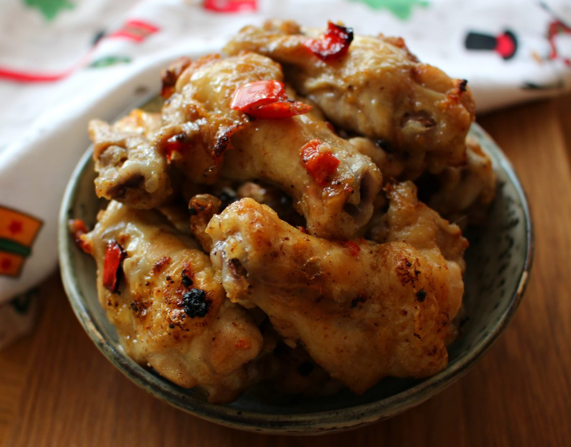 Chinese Style Chicken Wings - thewonkyspatula.com