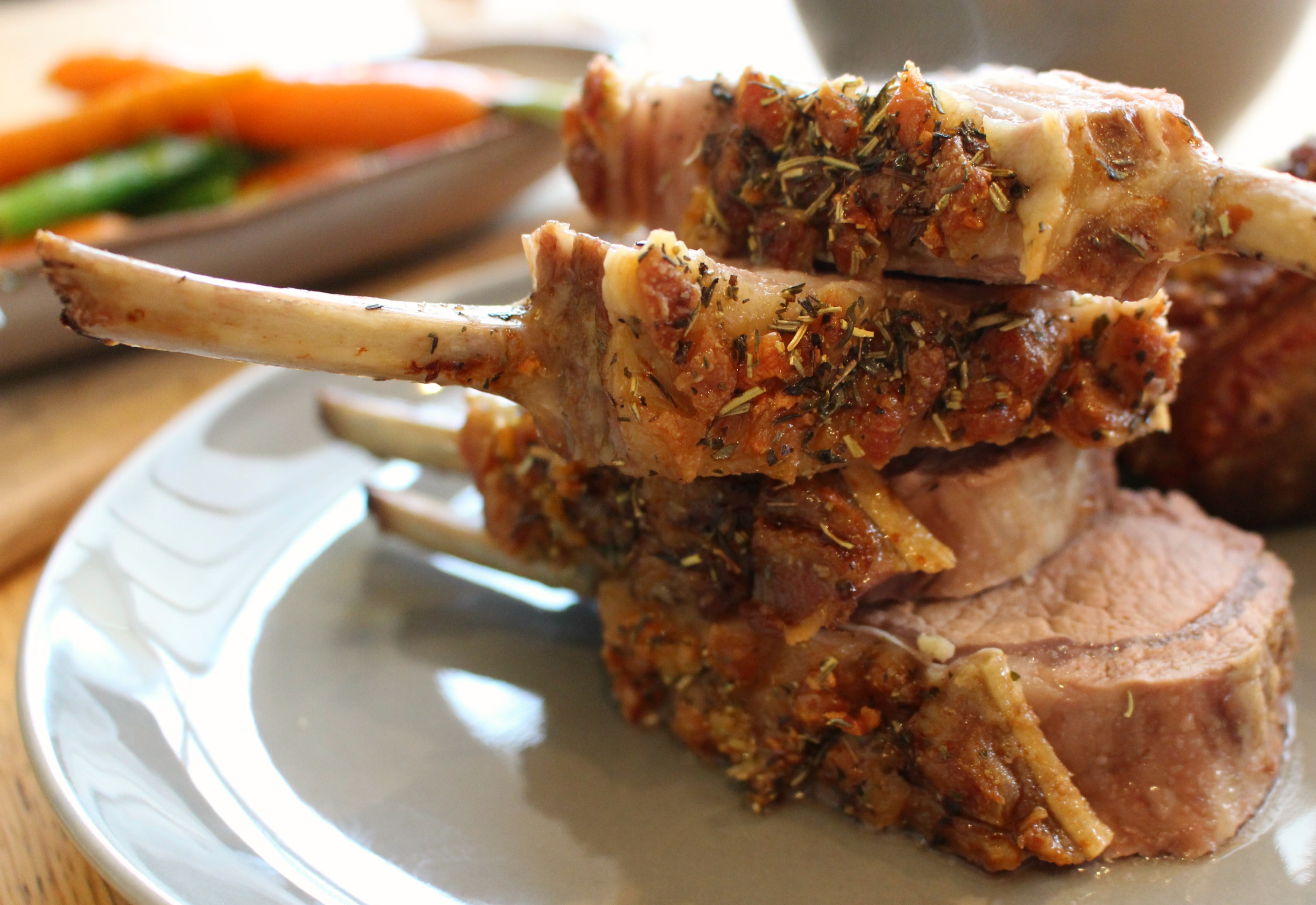 The Ultimate Roast Lamb - thewonkyspatula.com