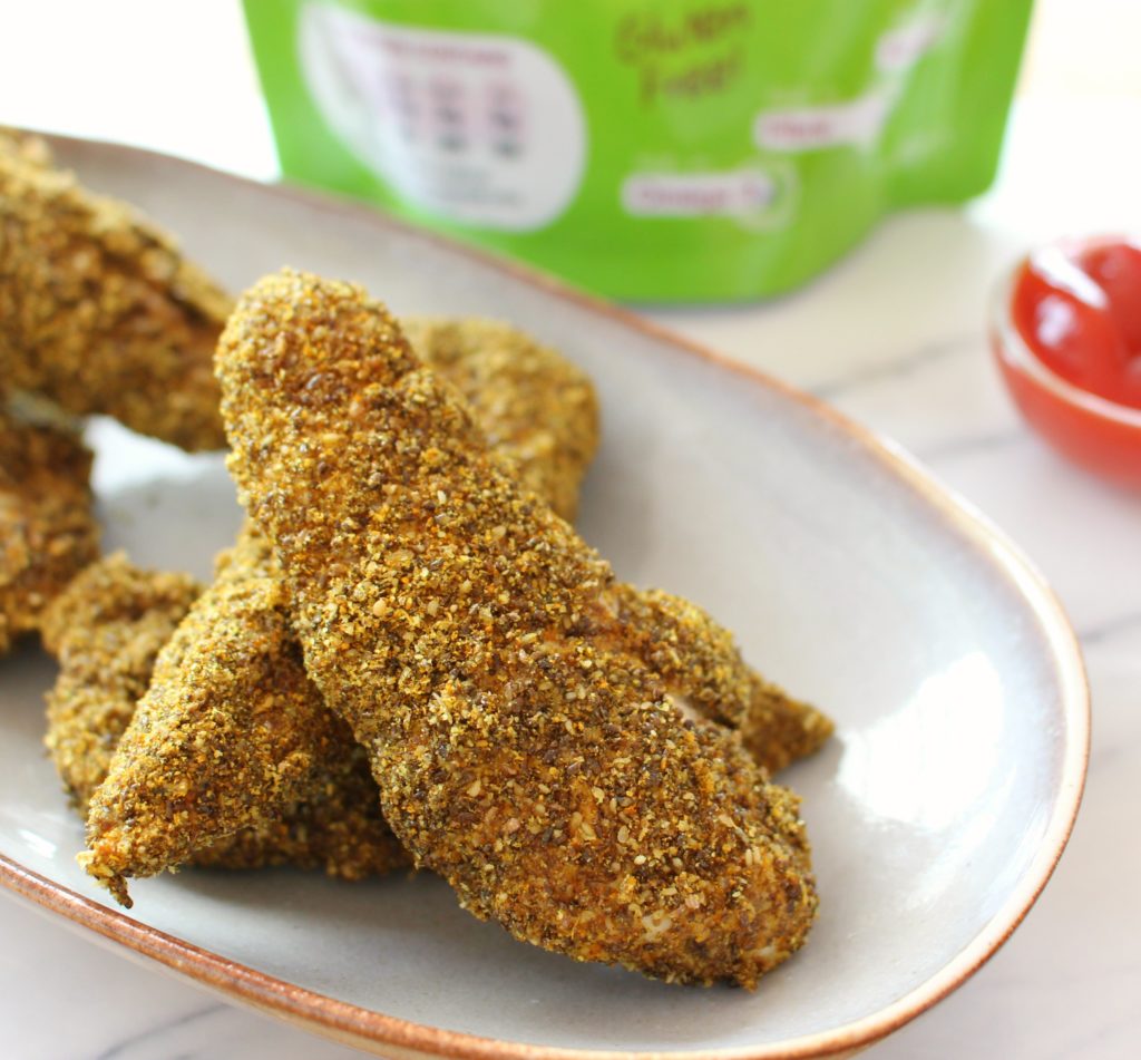 Clean Curried Chicken Fingers - thewonkyspatula.com