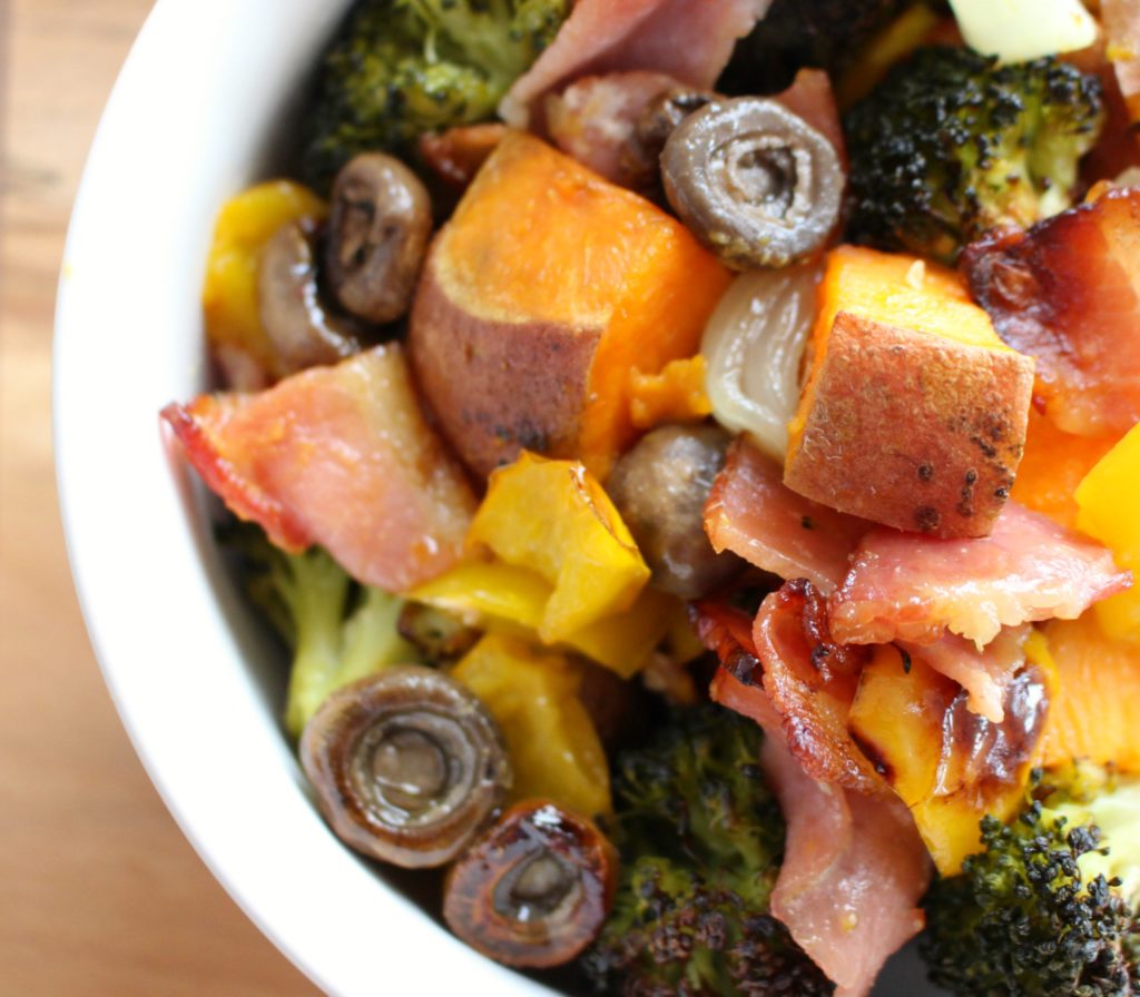 Amazing Bacon Veggie Bake - thewonkyspatula.com