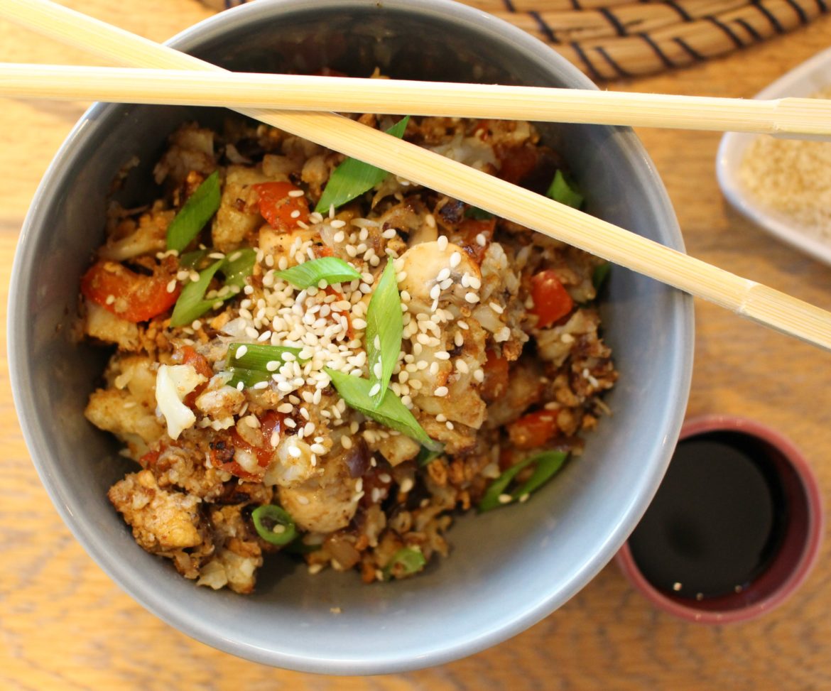 Chef Special Fried (Cauli) Rice - thewonkyspatula.com