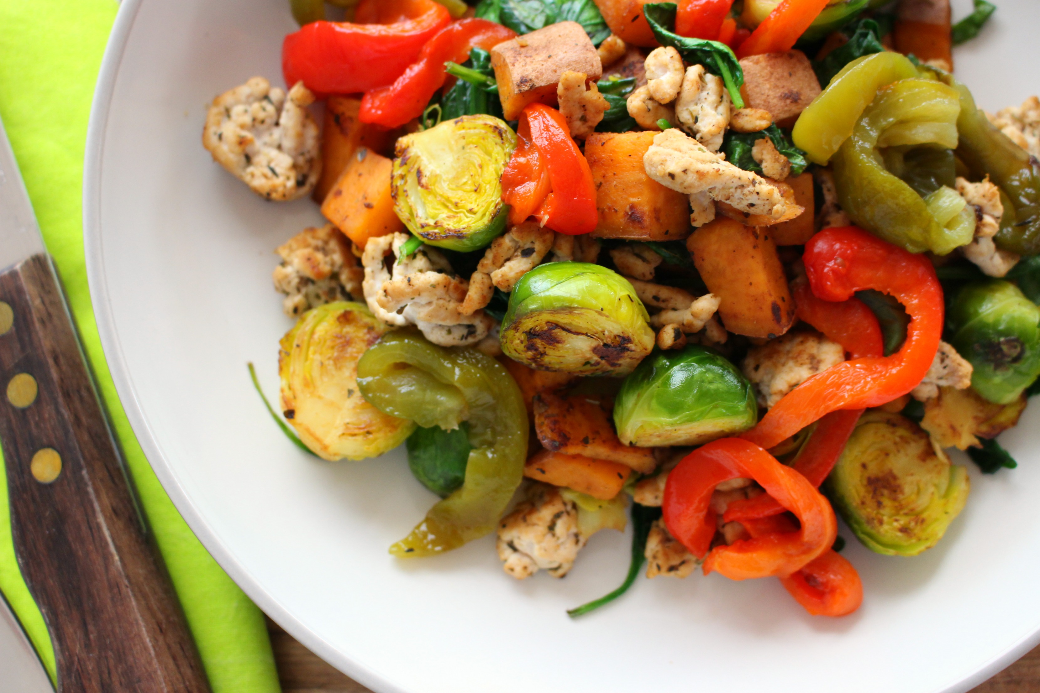 Super Quick Turkey Hash - thewonkyspatula.com