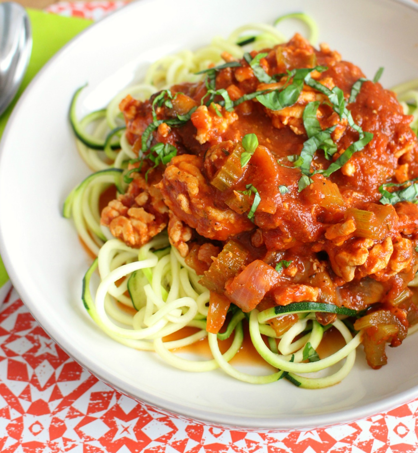 Turkey Bolognese - thewonkyspatula.com