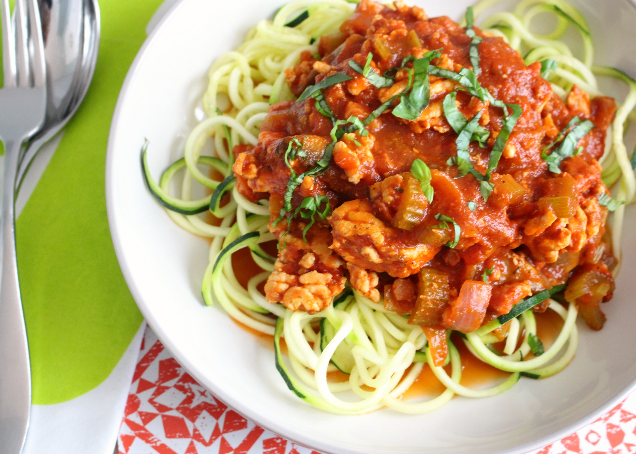 Turkey Bolognese - thewonkyspatula.com
