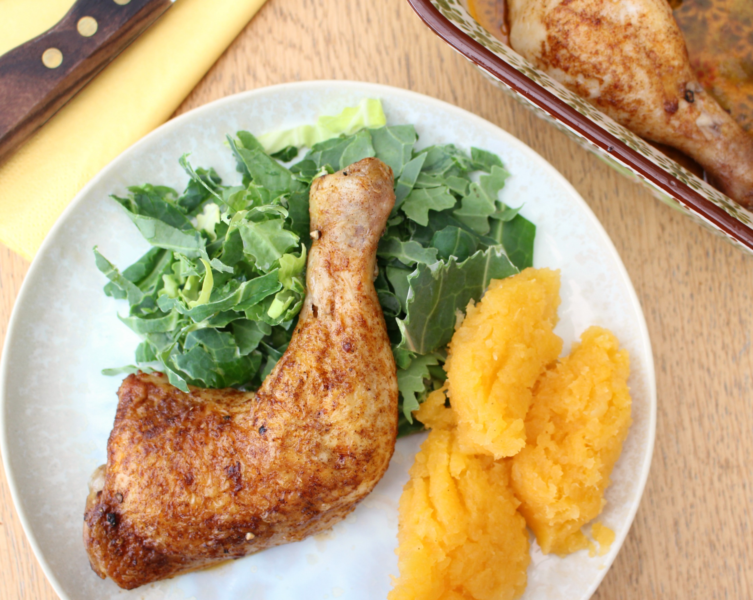 Crispy Chicken Legs - thewonkyspatula.com