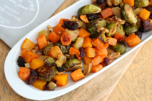 One Pan Vegetable Tray Bake - thewonkyspatula.com