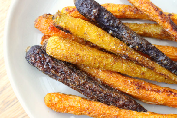 Crispy Sea Bass & Crispy Spuds with Chimichurri Sauce - thewonkyspatula.com