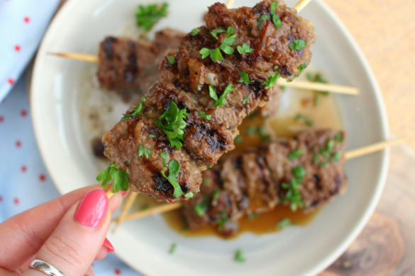 Crispy Sea Bass & Crispy Spuds with Chimichurri Sauce - thewonkyspatula.com