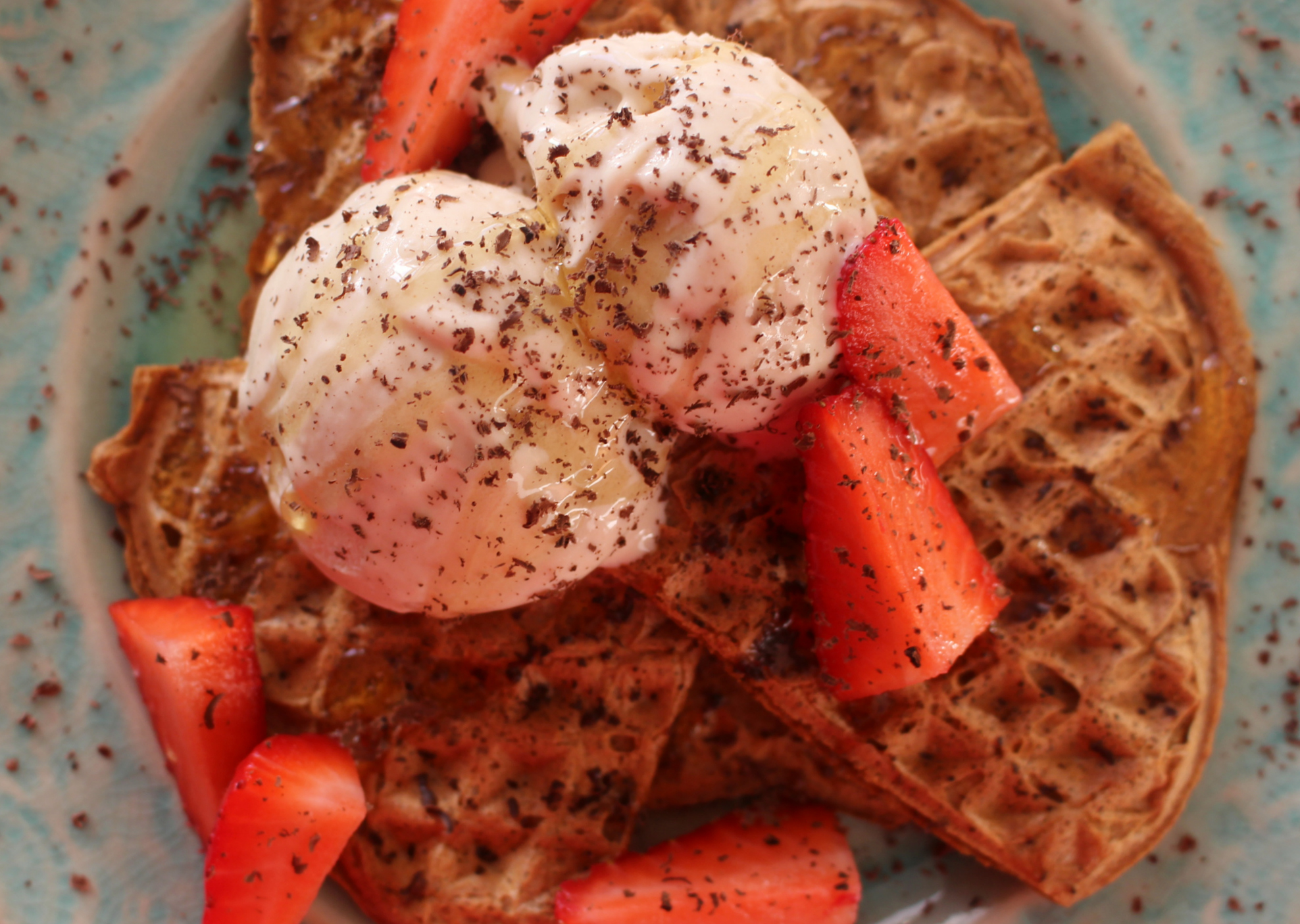 5 Minute Waffles - thewonkyspatula.com