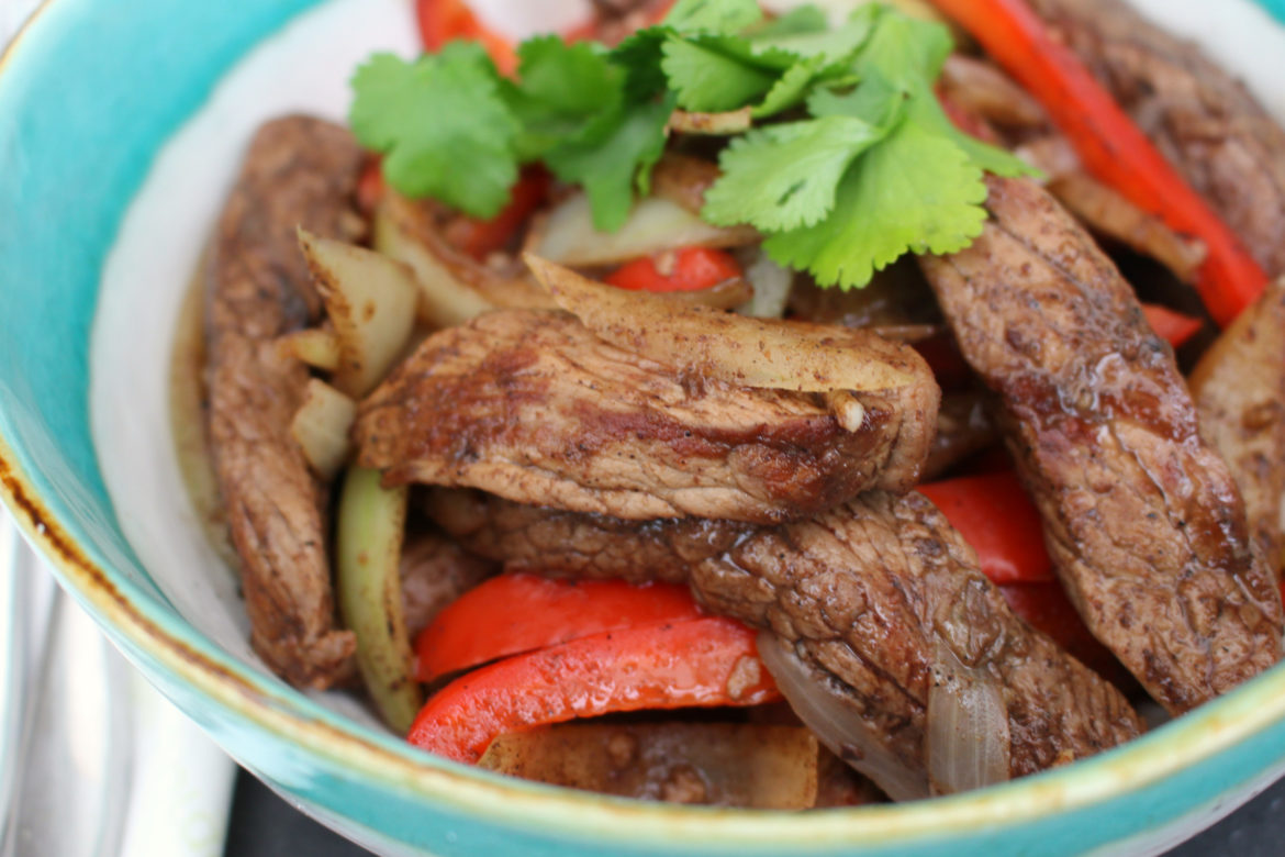 Stir Fried Bistro Steak - thewonkyspatula.com